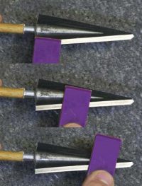 Broadhead Sharpening with Hand Stone and Strop – Traditional Bowhunter ...